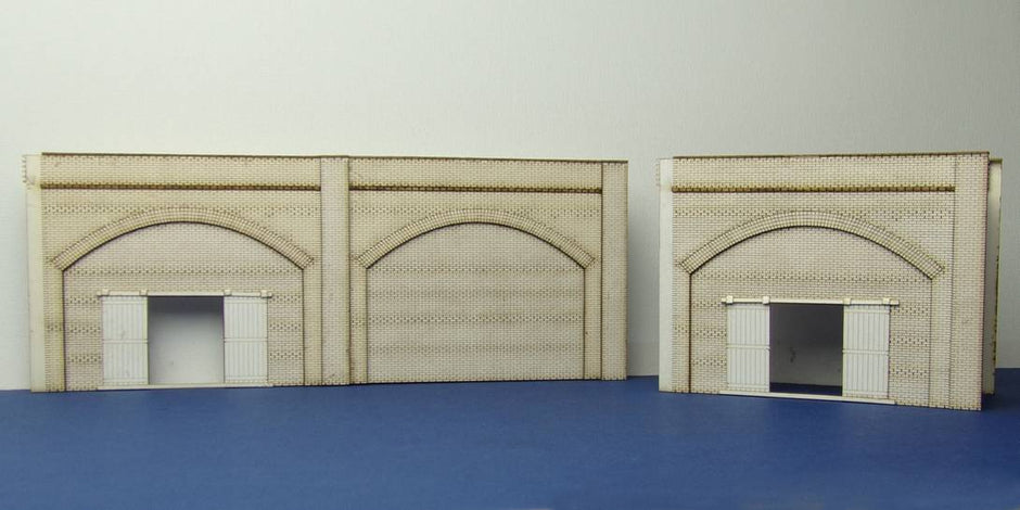 4mm scale/OO gauge arches and retaining walls – LCUT creative