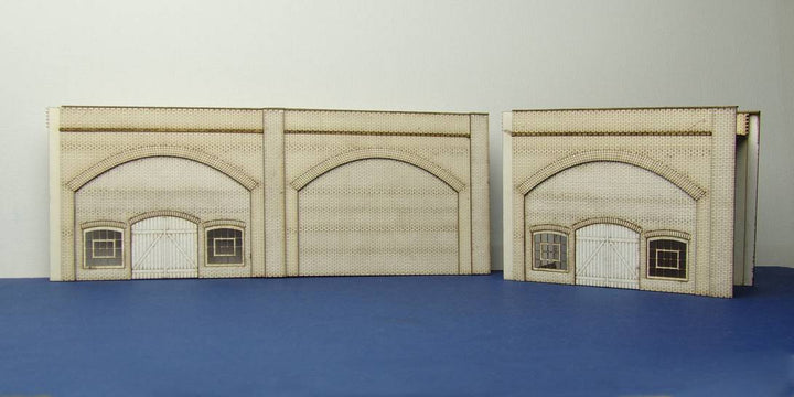 4mm scale/OO gauge arches and retaining walls – LCUT creative