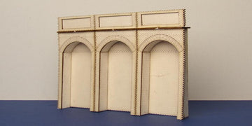4mm scale/OO gauge arches and retaining walls – LCUT creative