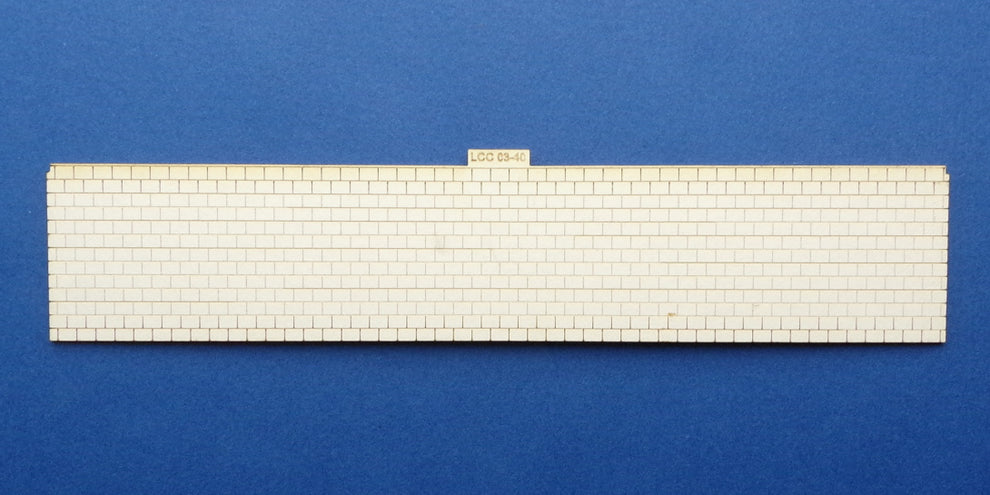 LCC 03-40 OO gauge large signal box roof tiles panel – LCUT creative
