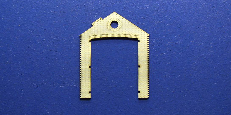 4mm scale/OO gauge industrial building parts – LCUT creative