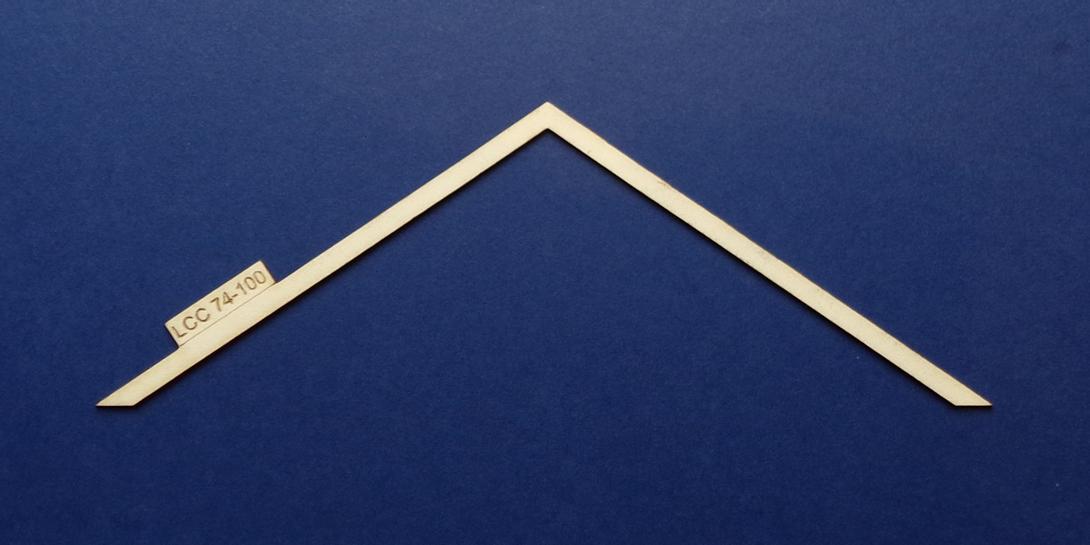 LCC 74-100 O gauge gable barge boards – LCUT creative