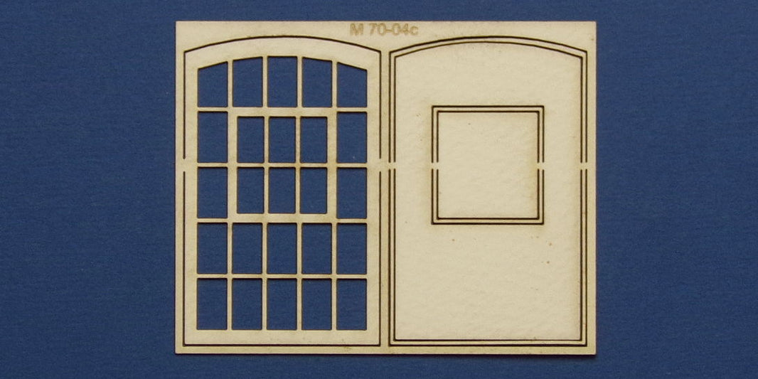 7mm scale/O gauge windows, doors, valance – LCUT creative