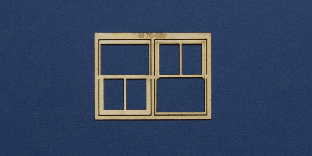M 70-08c O gauge residential window with sash type 2 – LCUT creative