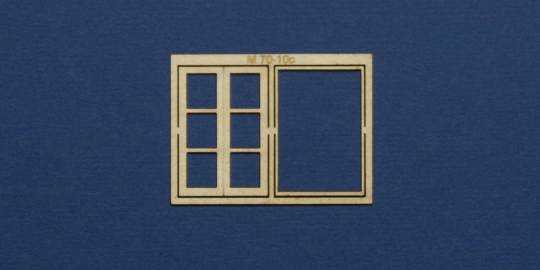 7mm scale/O gauge windows and door kits – LCUT creative